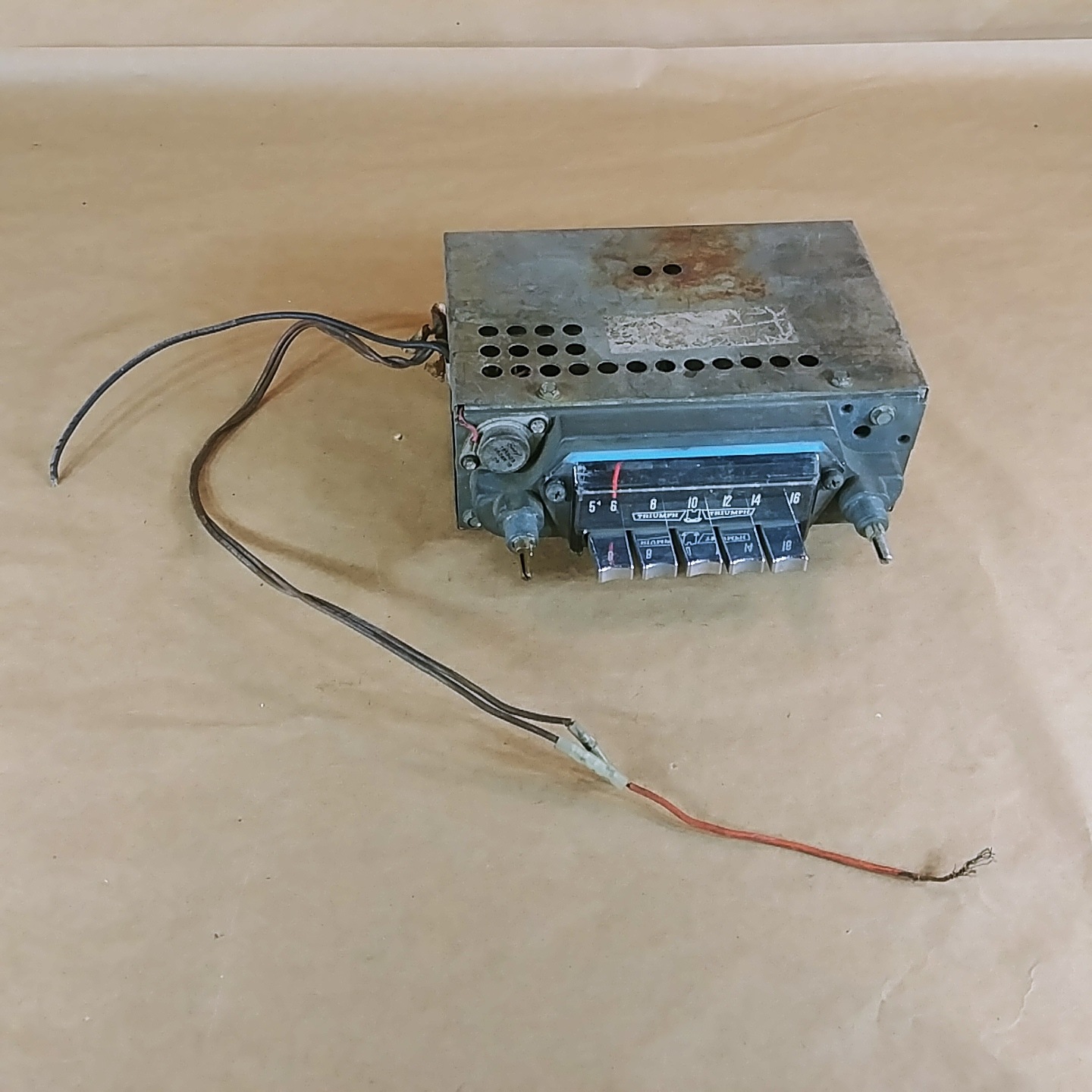 Triumph TR3 TR4 Spitfire Original Factory AM Radio Car Stereo OEM - For ...