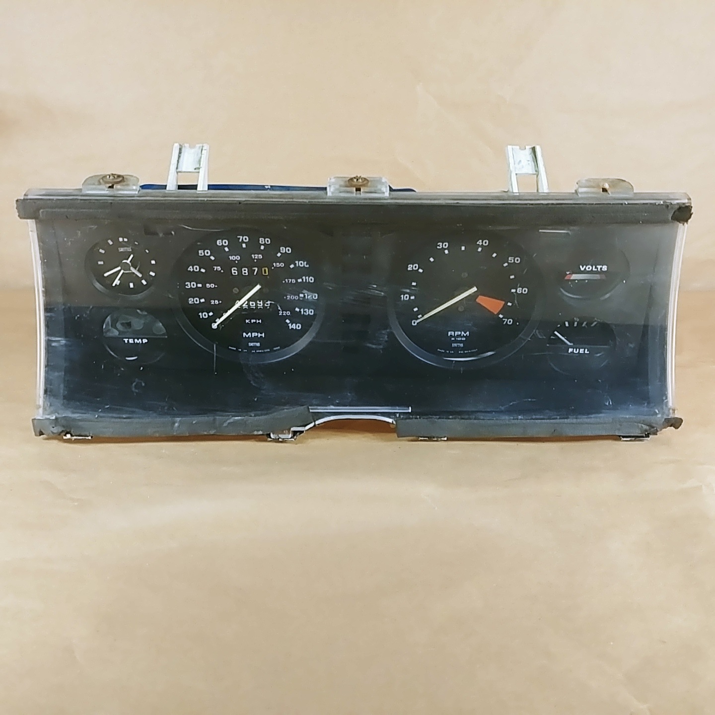 Triumph TR7 Original Dash Panel Gauge Cluster Instrument Cluster ...