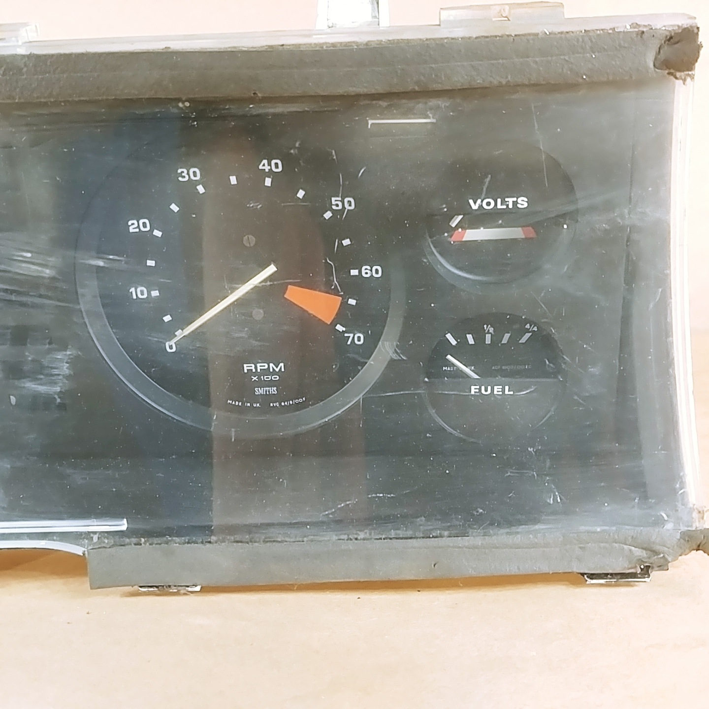 Triumph TR7 Original Dash Panel Gauge Cluster Instrument Cluster ...