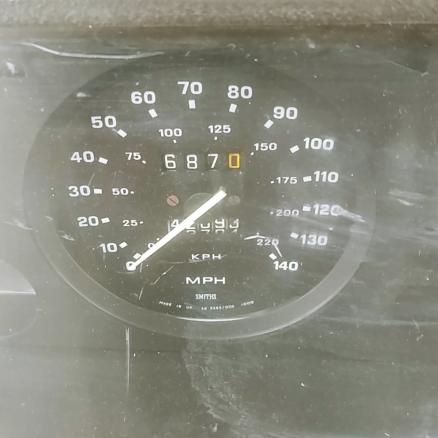 Triumph TR7 Original Dash Panel Gauge Cluster Instrument Cluster ...