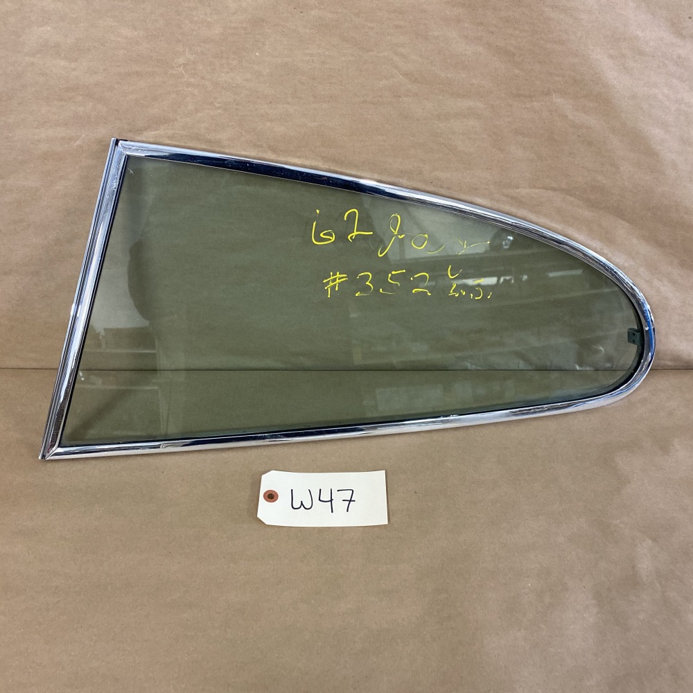 Original Jaguar XKE E-Type S1 S2 Coupe LH Rear Quarter Window Triplex ...