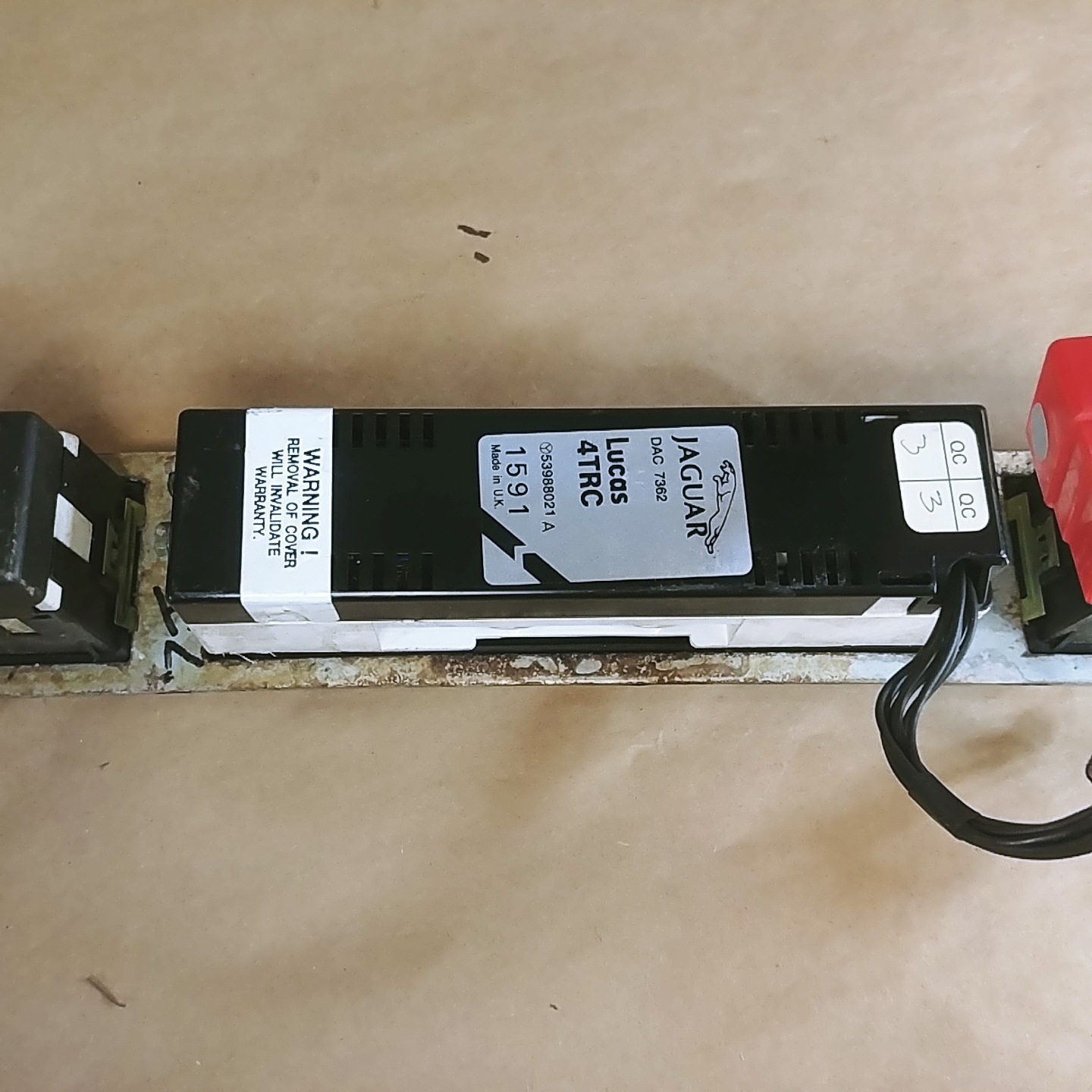 Jaguar XJS 1992-96 Original Trip Computer ECU Dash Panel DAC7362 OEM ...