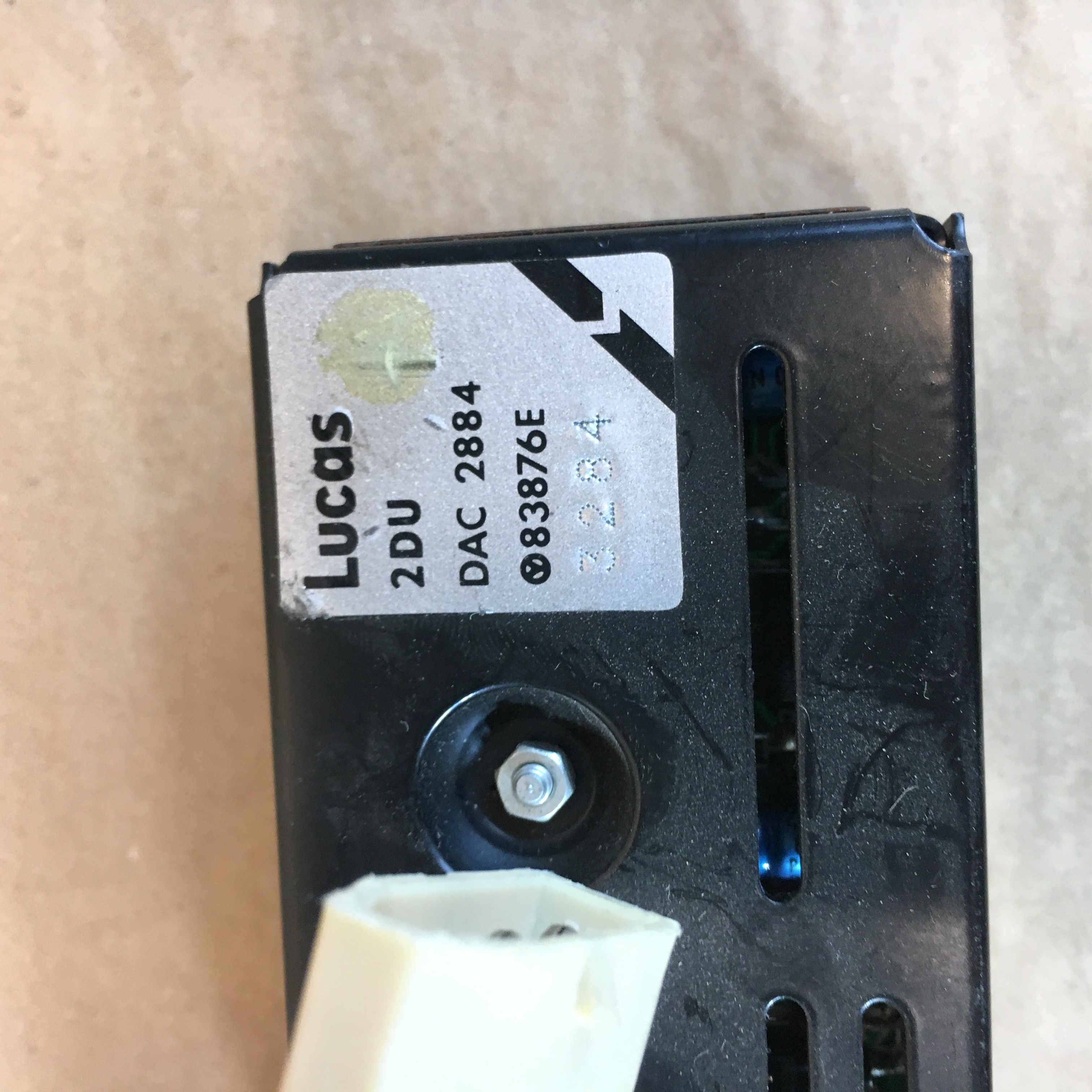 OEM Jaguar XJ6 XJS 1980-87 Fuel Trip Computer Lucas DAC2884 83876E ...