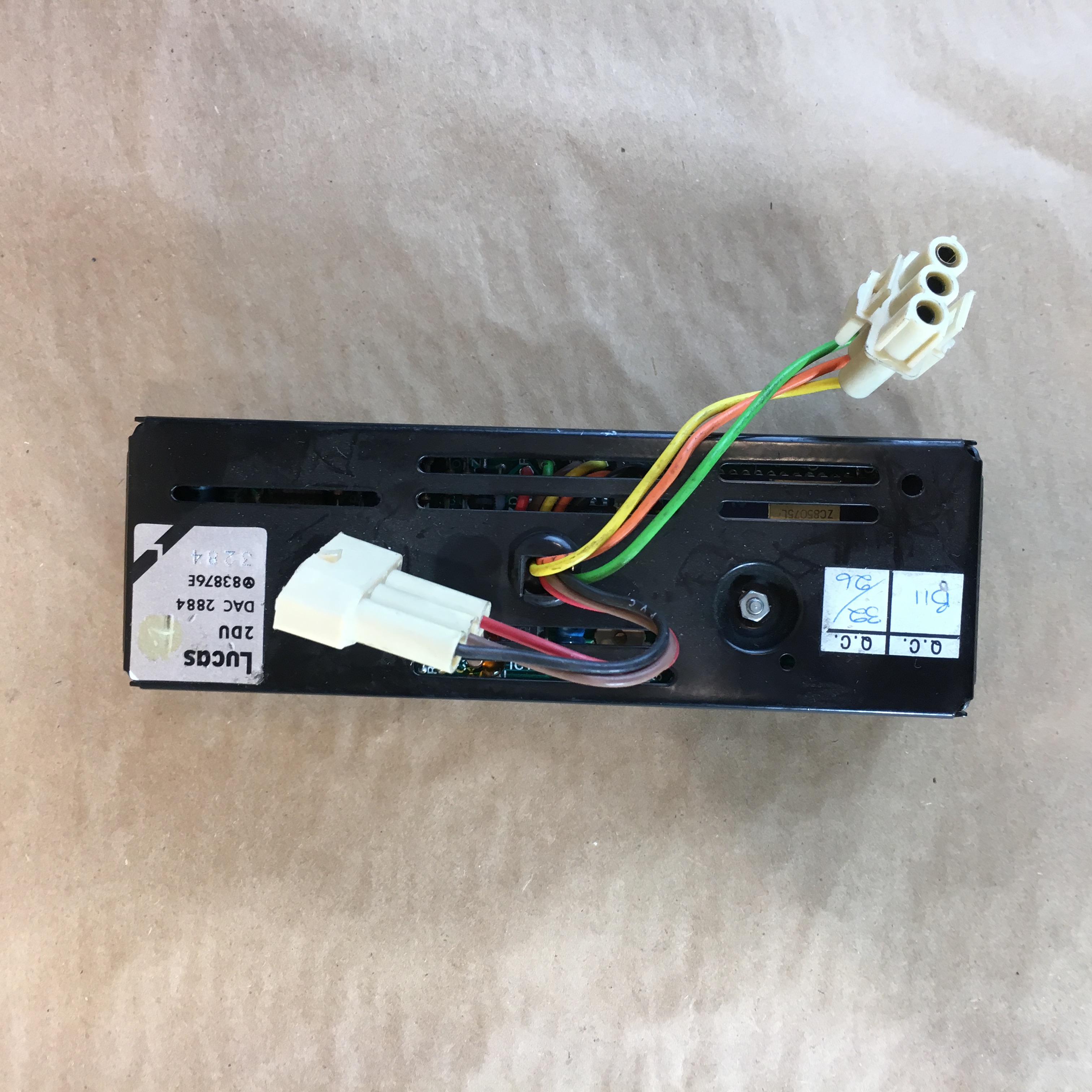 OEM Jaguar XJ6 XJS 1980-87 Fuel Trip Computer Lucas DAC2884 83876E ...