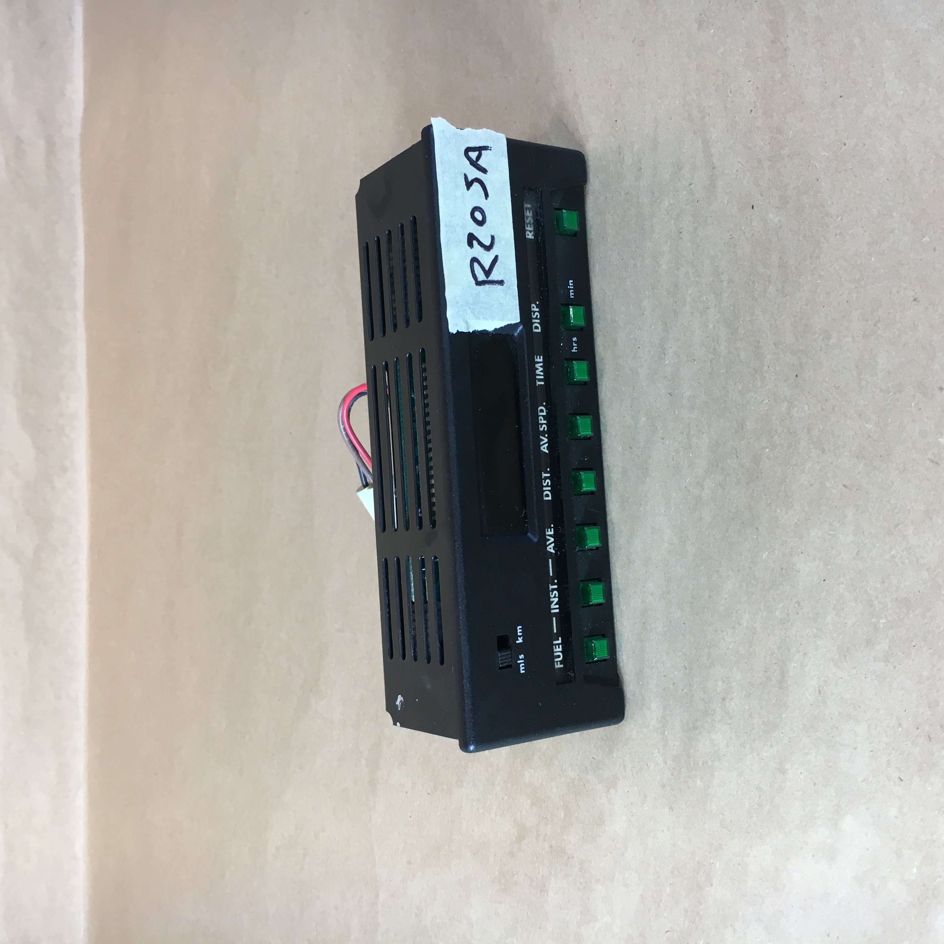 OEM Jaguar XJ6 XJS 1980-87 Fuel Trip Computer Lucas DAC2884 83876E ...