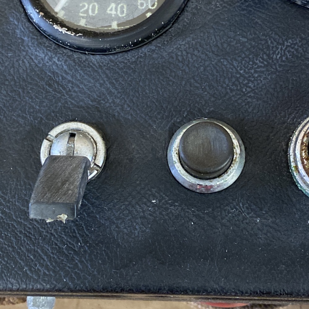 Original Jaguar XKE E-Type S1 4.2 Dash Center Instrument Cluster ...
