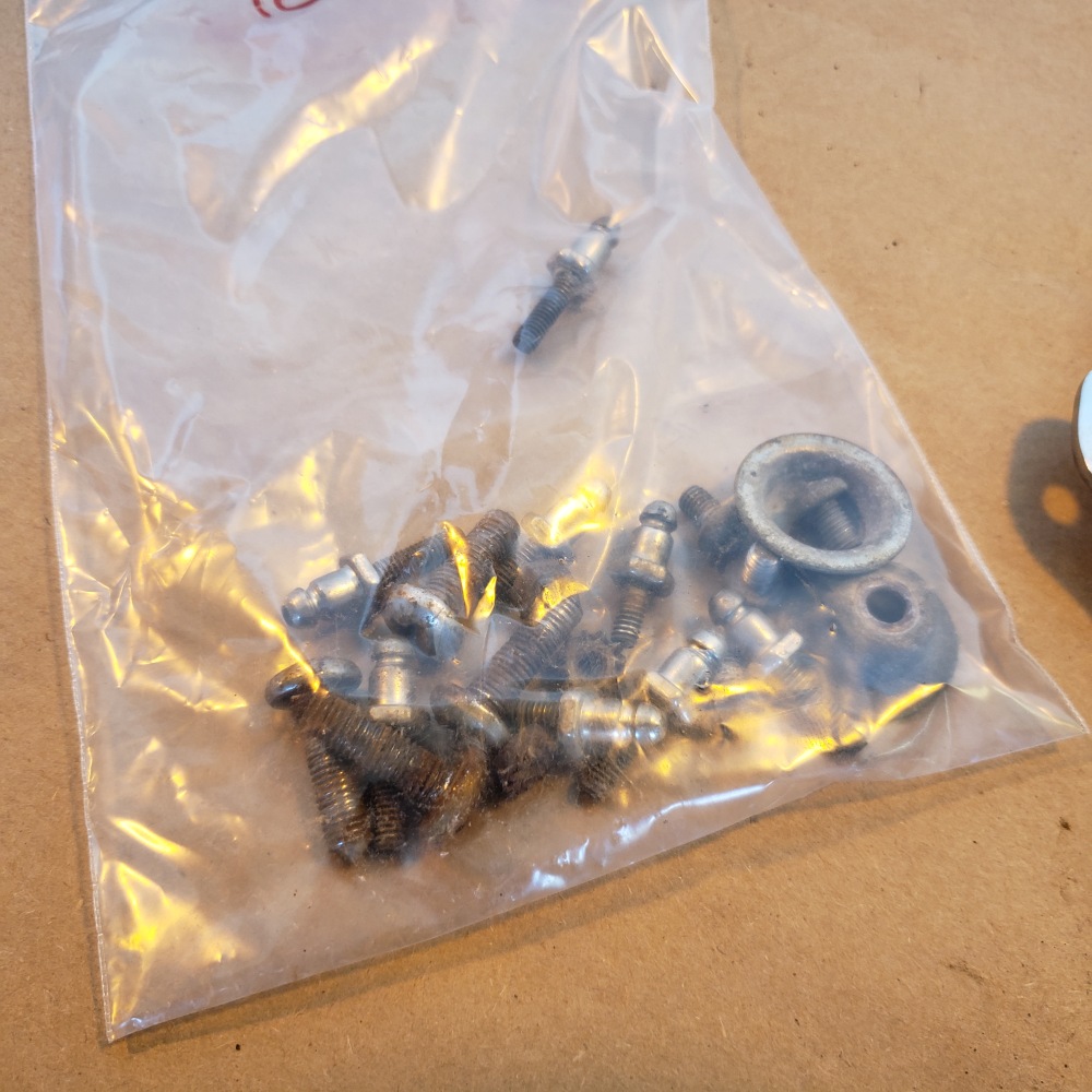 MG MGB Original Tonneau Top Cover Mounting Hardware Set Sockets ...