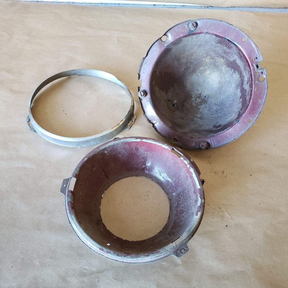 Sunbeam Alpine Original Headlight Bucket Assembly OEM - For Sale ...