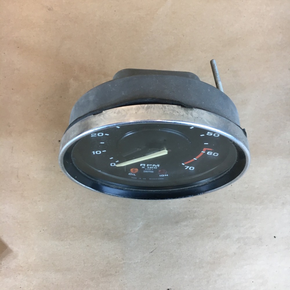 Triumph TR6 1972-1976 Original Tachometer RPM Gauge Smiths RN 2414/00AS ...