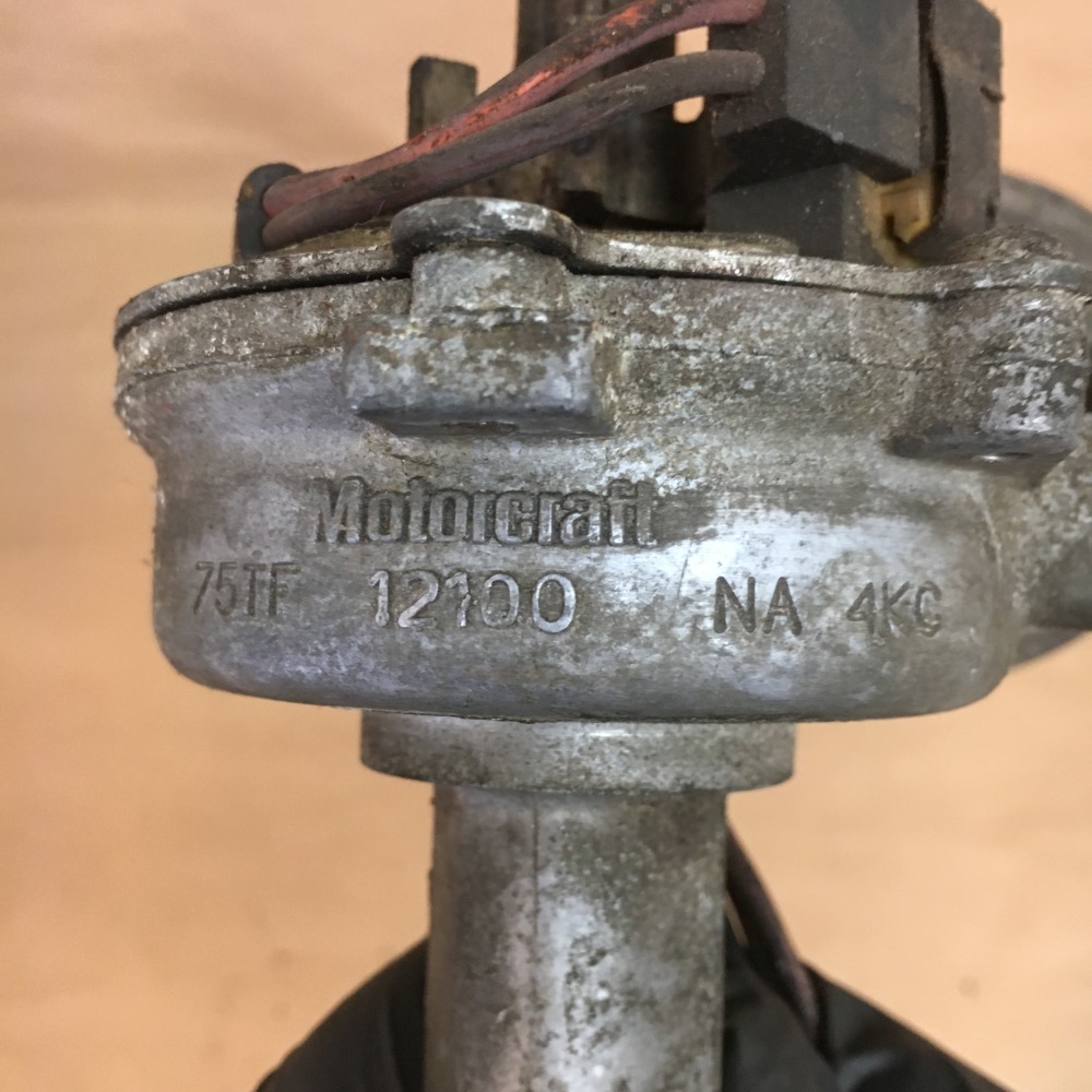 OEM Ford Cortina Motorcraft Distributor Dizzy 75TF 12100 NA 4KC ...