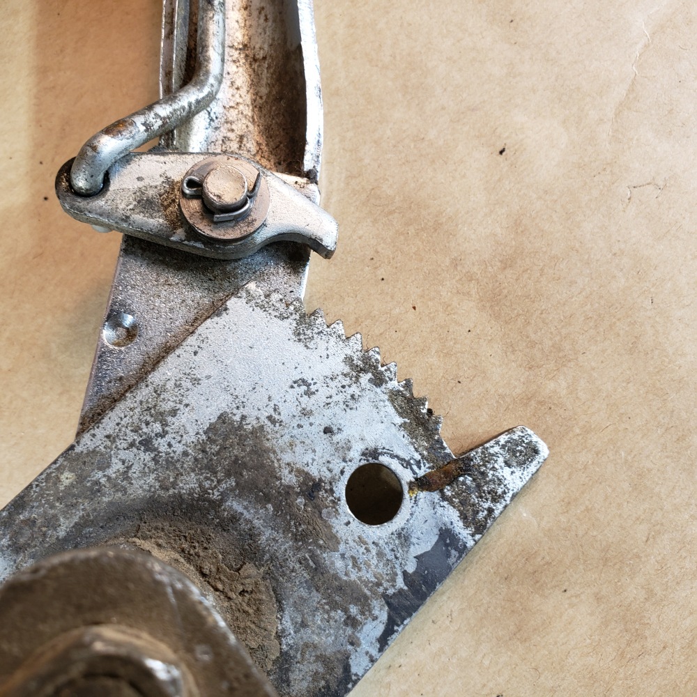 MG Midget Austin Healey Sprite Original E-Brake Parking Handbrake Lever ...