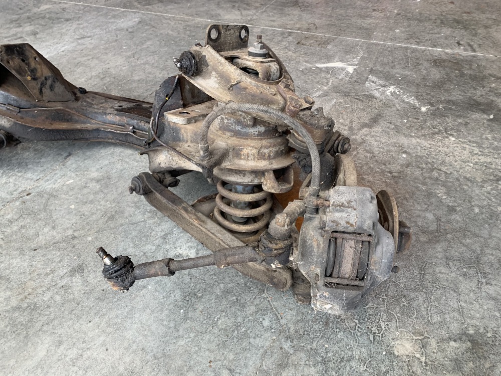 1962 Sunbeam Alpine Front End Suspension Brake Calipers Hubs Steel ...