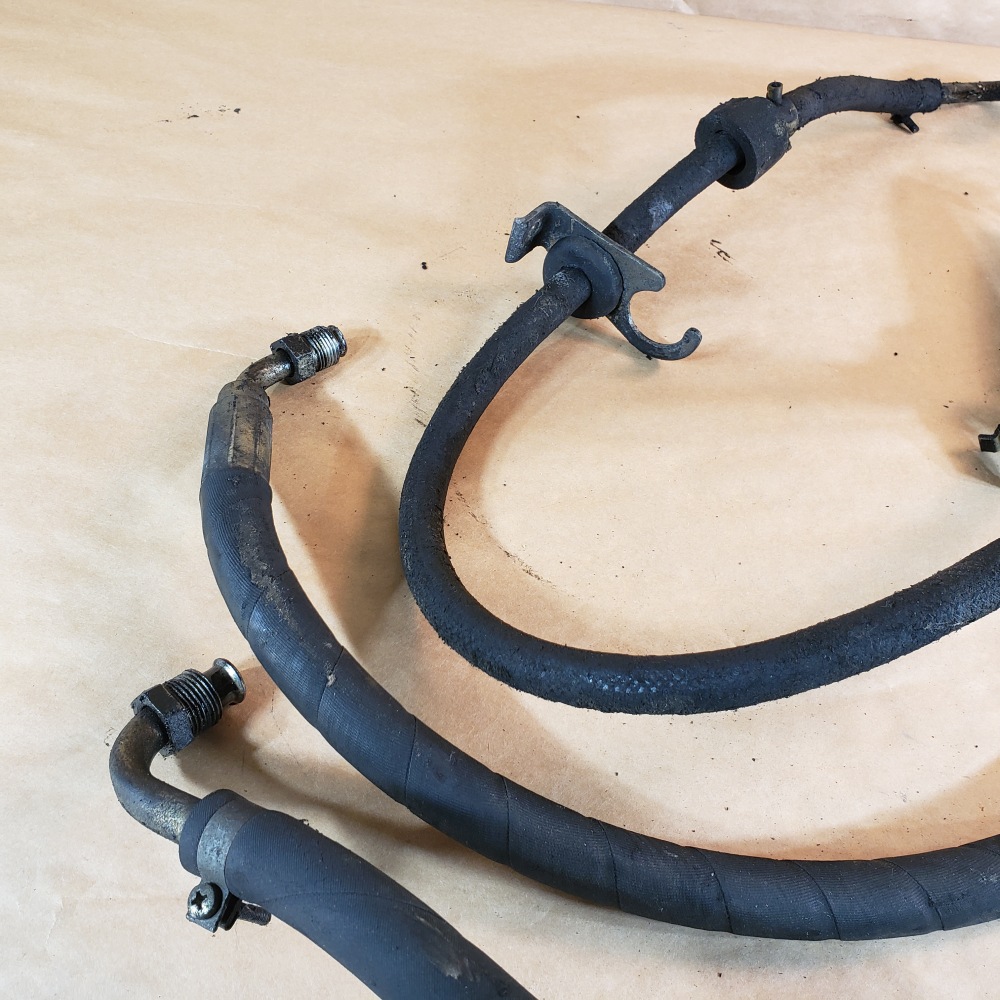 Mercedes Benz W123 300TD Original Power Steering Pump Rubber Hose Set ...
