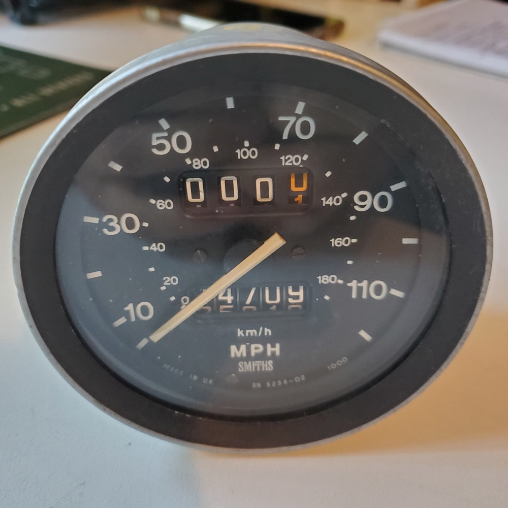 OEM MG Midget 1979 Speedometer Gauge 115MPH Smiths SN5234/02 1000 ...