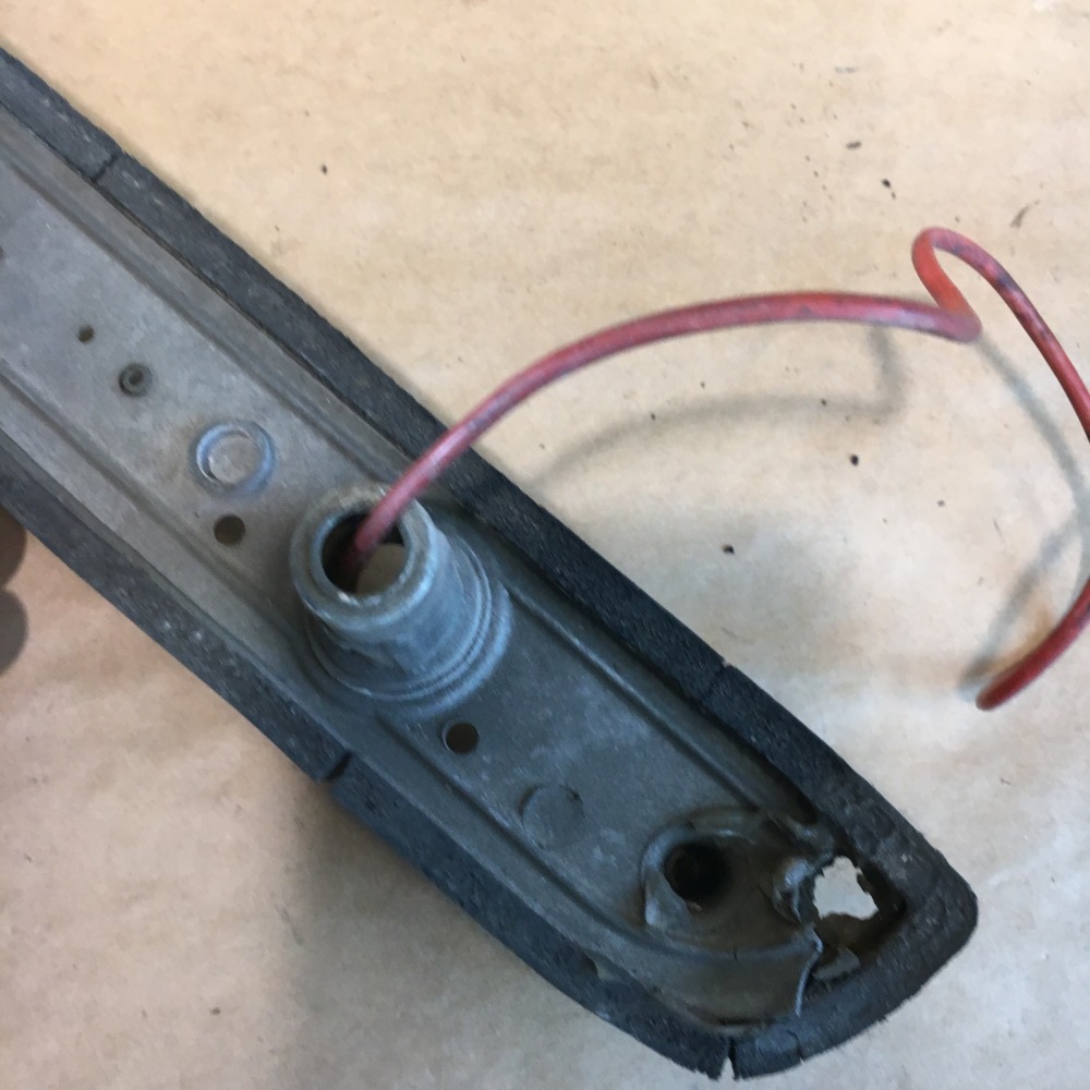 OEM TRIUMPH TR6 Spitfire Lucas Rear License Number Plate Lamp Assembly ...