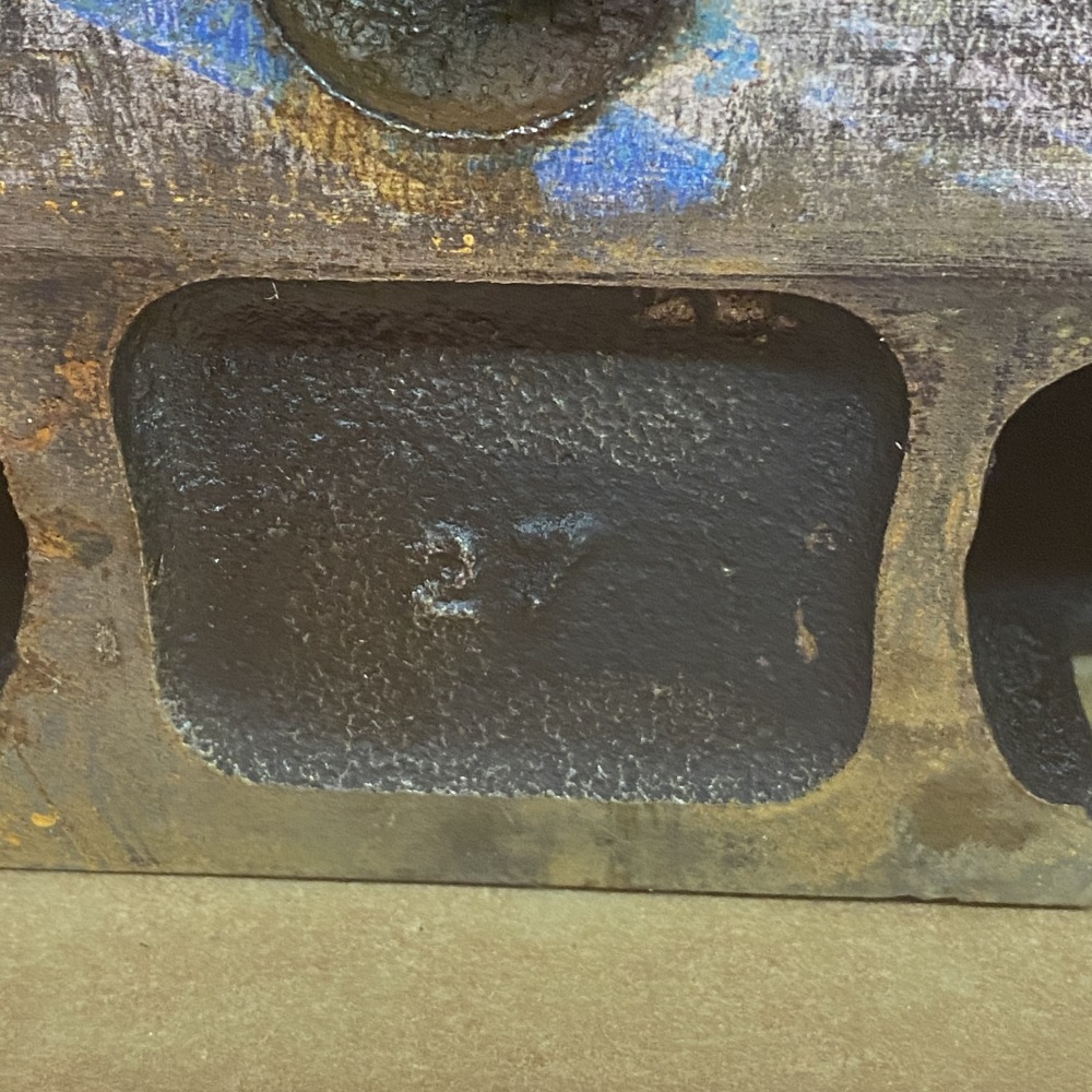 Original GM Chevy SB 262 267 305 Engine Cylinder Head 354434 J23 75 ...