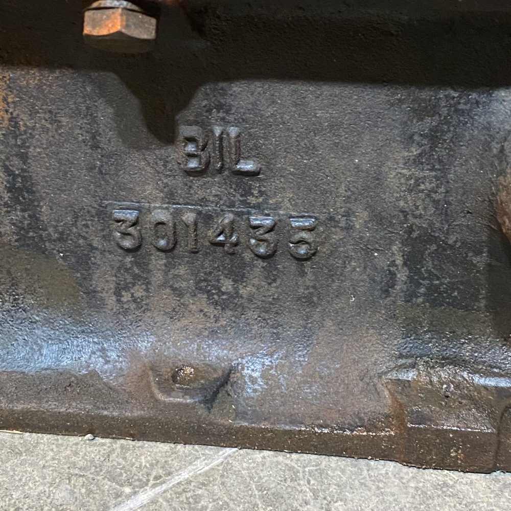 Original Triumph TR4 Engine Block CT16038E Bilchrome 301435 OEM - For ...