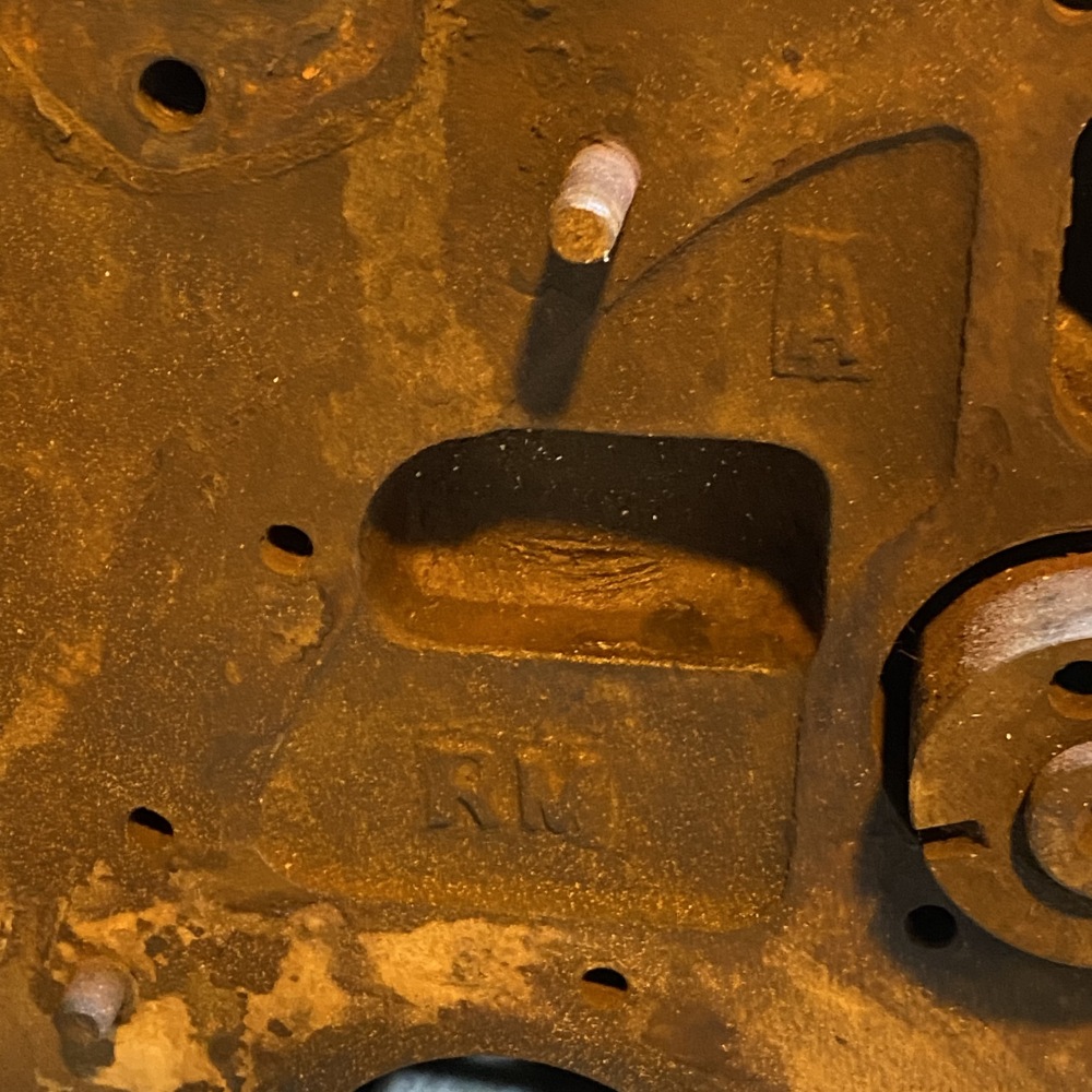 Original Triumph TR4 Engine Block CT16038E Bilchrome 301435 OEM - For ...