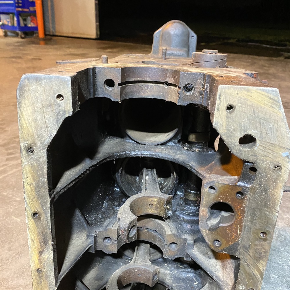 Original Triumph TR4 Engine Block CT16038E Bilchrome 301435 OEM - For ...