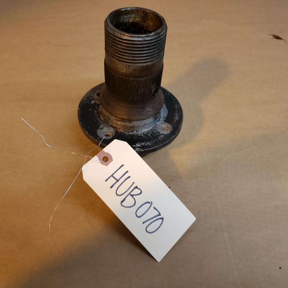 Original MGB GT Front LH Left Wire Wheel Knock Off Splined Hub Coarse ...