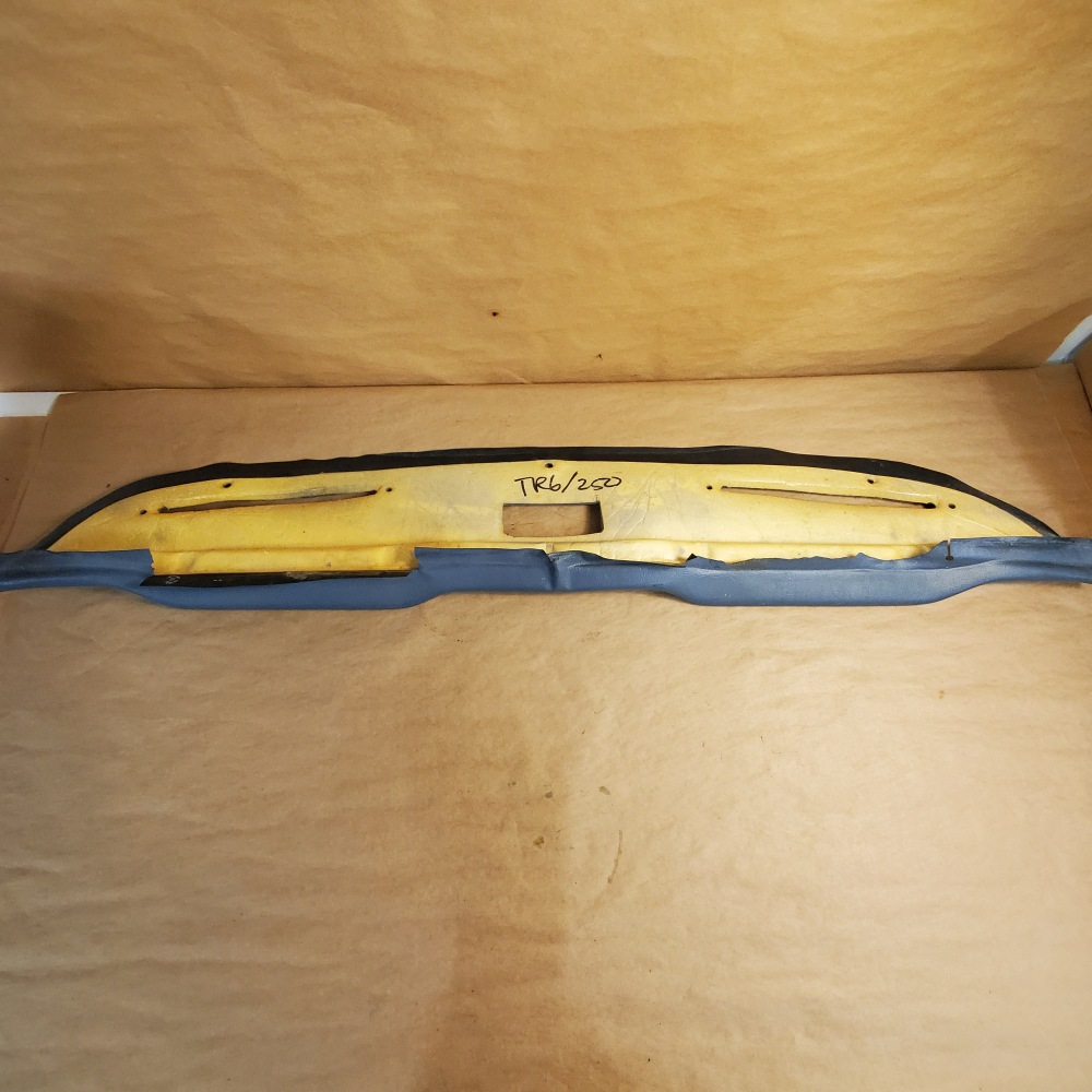 1968-1976 Triumph TR6 Blue Interior Dashboard Dash Top Foam Pad and ...
