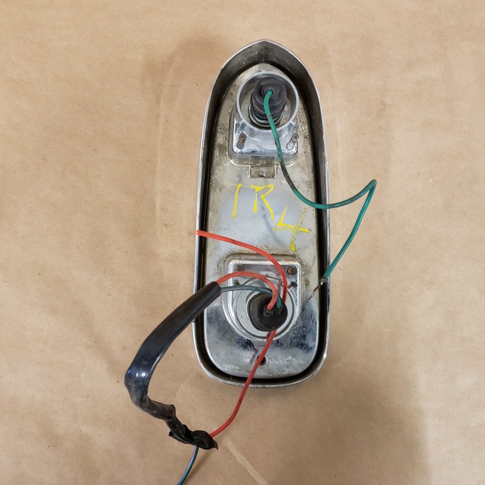 Triumph TR4 TR4A TR250 Original Rear Tail Light Lamp Housing Lucas L699 ...