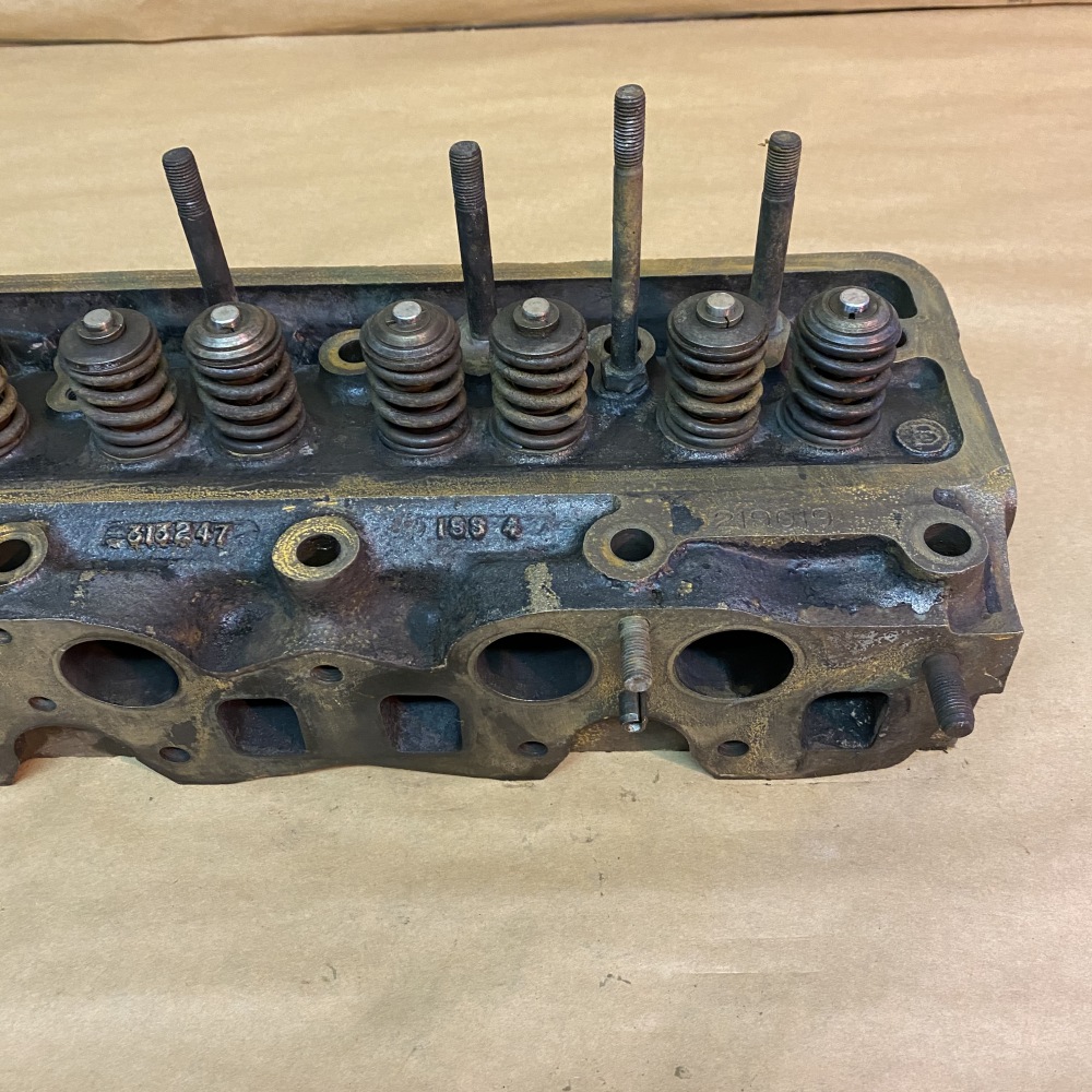 Original Triumph TR6 Late Wide Port Engine Cylinder Head 313247 V3267 ...