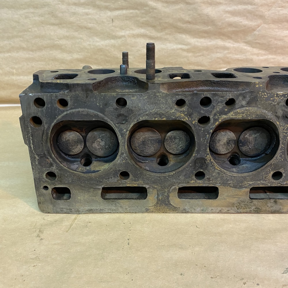Original Triumph TR6 Late Wide Port Engine Cylinder Head 313247 V3267 ...