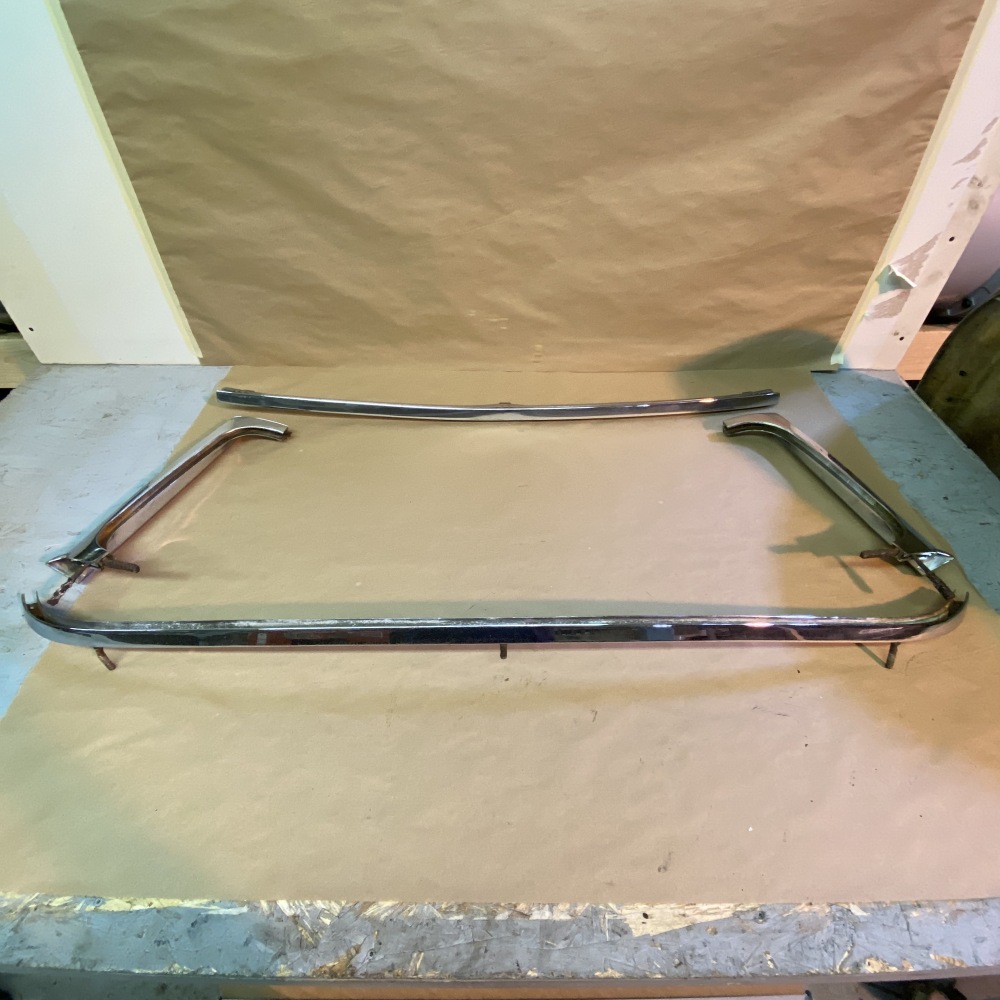 Original Daimler Dart SP250 Chrome Windscreen Frame Four Piece Set OEM ...