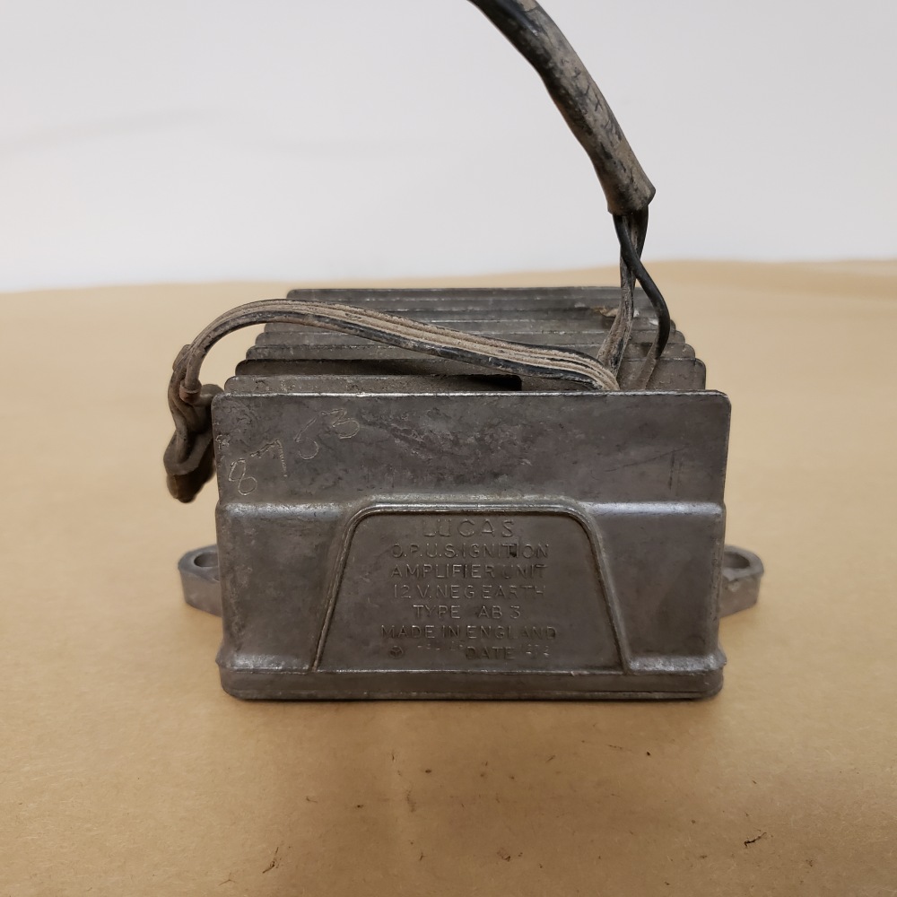 Jaguar XKE E-type S3 Original Lucas AB3 Ignition Amplifier 48012B Dated ...