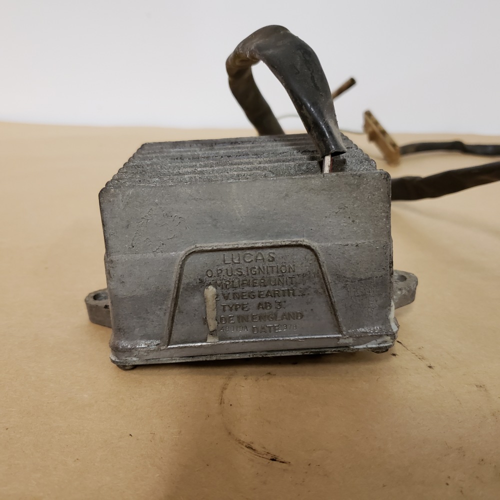 Jaguar XKE E-type S3 Original Lucas AB3 Ignition Amplifier 48019A Dated ...