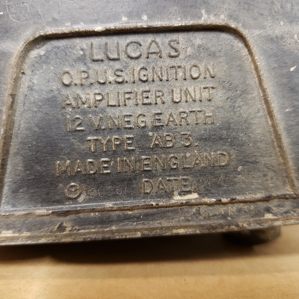 Jaguar Original Lucas AB3 OPUS Ignition Amplifier 12V 48036A OEM - For ...