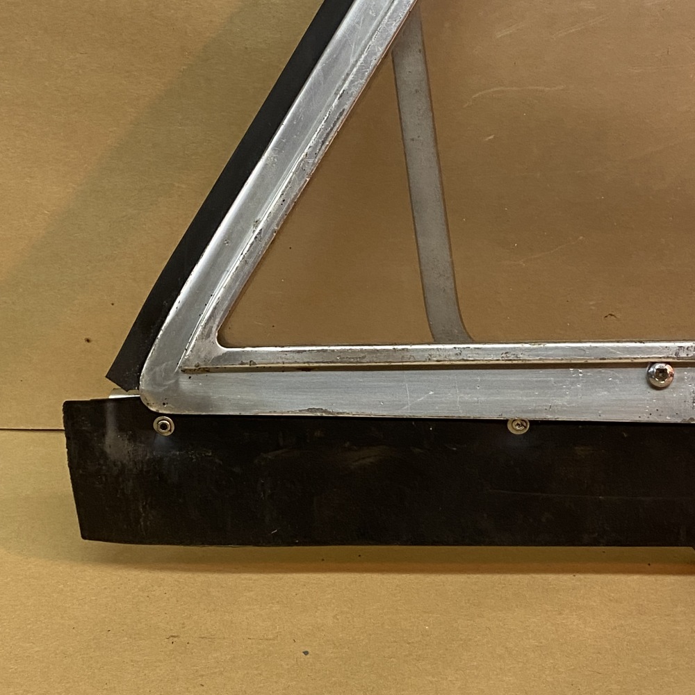 Original MG MGA Aluminum Left Side Driver Side LH Side Curtain Window ...