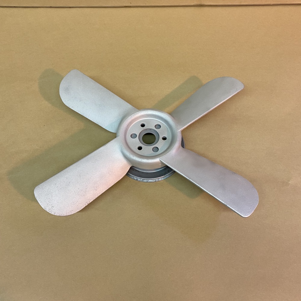 Original 54-59 Mercedes-Benz W180 220S Aluminum 4 Blade 3 Hole Fan w ...