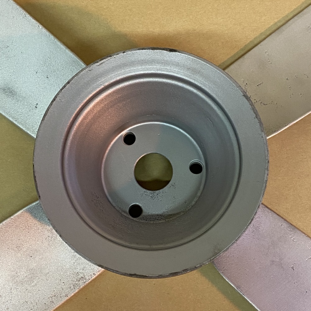 Original 54-59 Mercedes-Benz W180 220S Aluminum 4 Blade 3 Hole Fan w ...