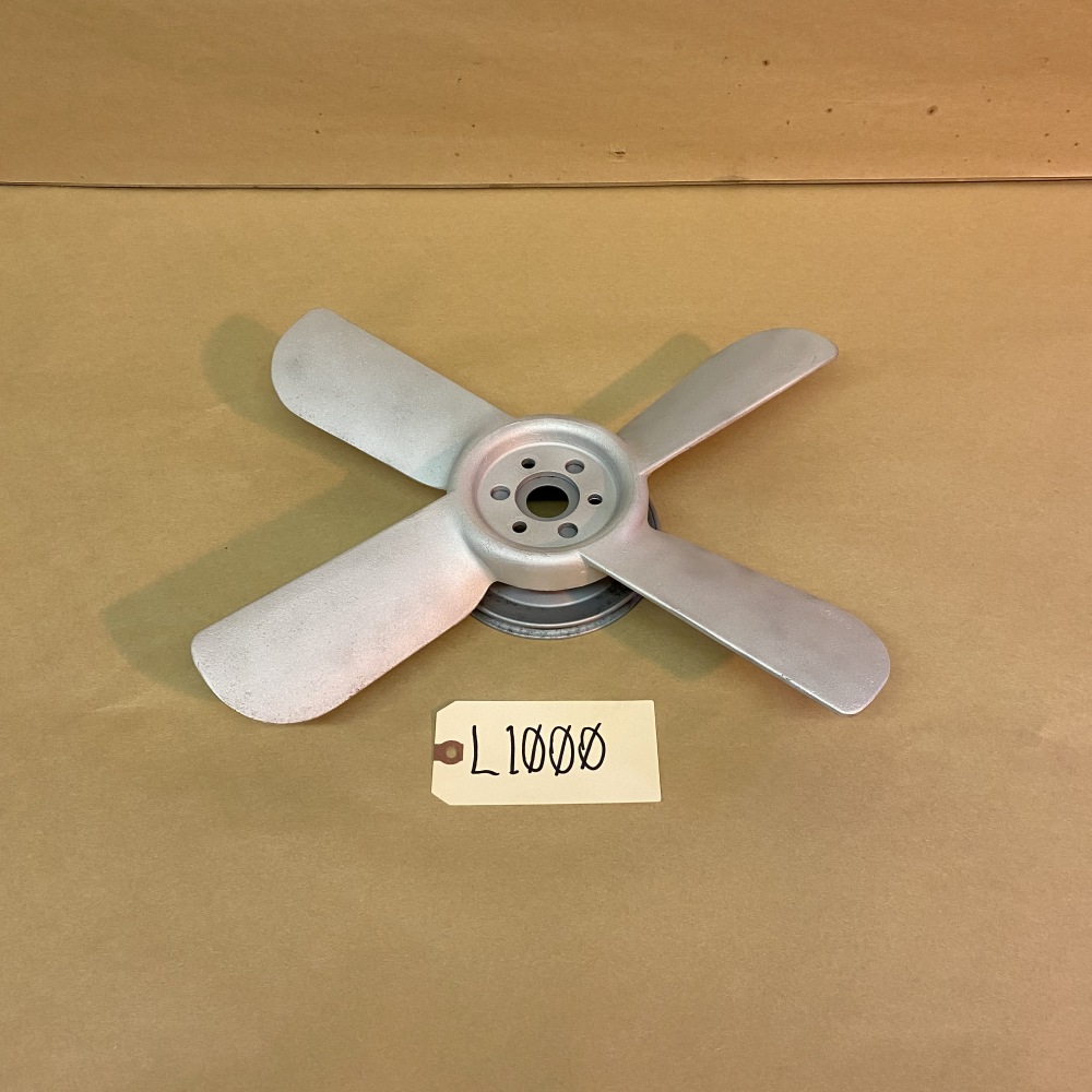 Original 54-59 Mercedes-Benz W180 220S Aluminum 4 Blade 3 Hole Fan w ...