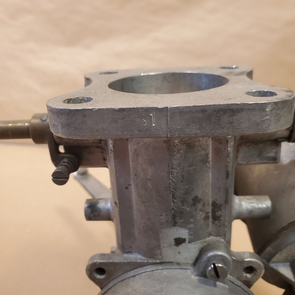 OEM Triumph TR3 TR3A TR4 SU Carburetor Carb AUC 878 Original - For Sale ...