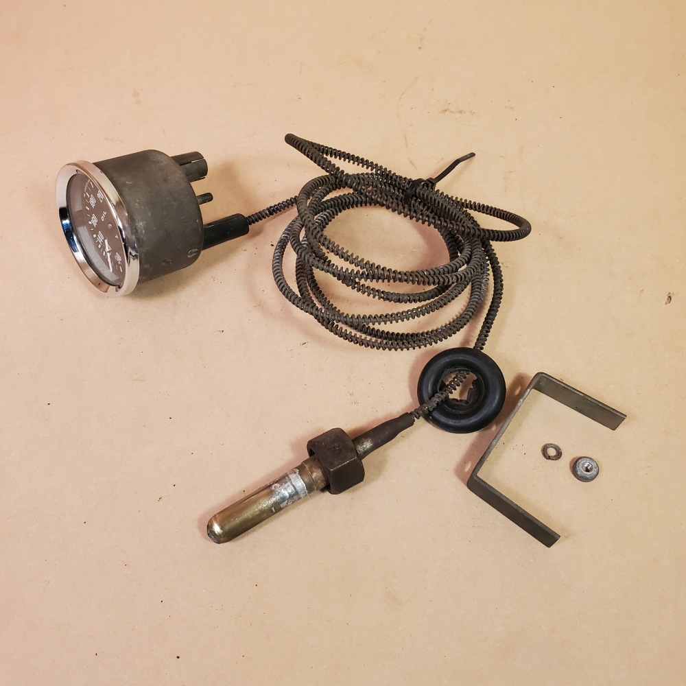 Original Smiths Shelby Cobra Mechanical Oil Temp Gauge Fahrenheit TG ...