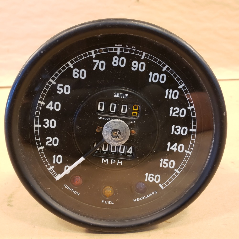 Jaguar XKE E-Type Series 3 V12 Smiths SN6332/06AS 160Mph Speedometer ...