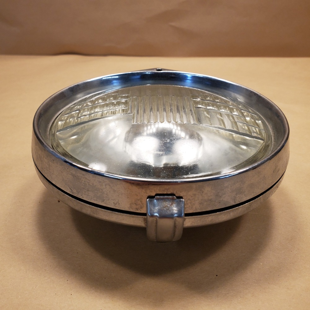 Aftermarket Lucas Fogranger Style Fog Lamp 5 1/4 Inch Lens Chrome ...