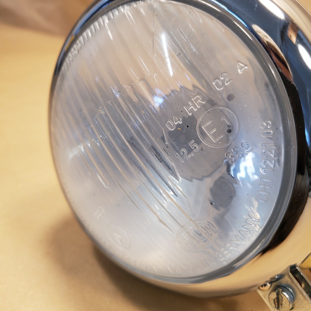 NOS Volkswagen Hella Chrome Ball Fog Light 04-12060-1 K11103 New Old ...