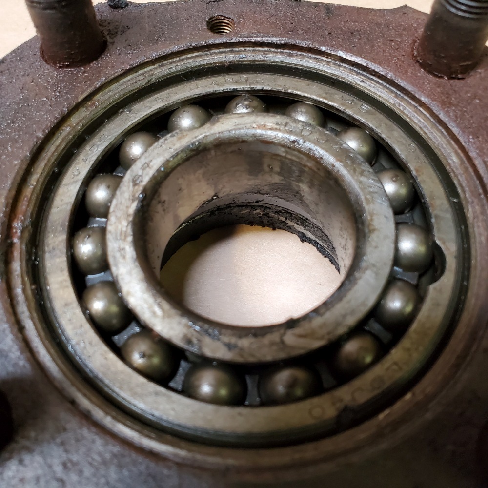 Original MG Midget Austin Healey Sprite Rear Wire Wheel Bearing Hub ...