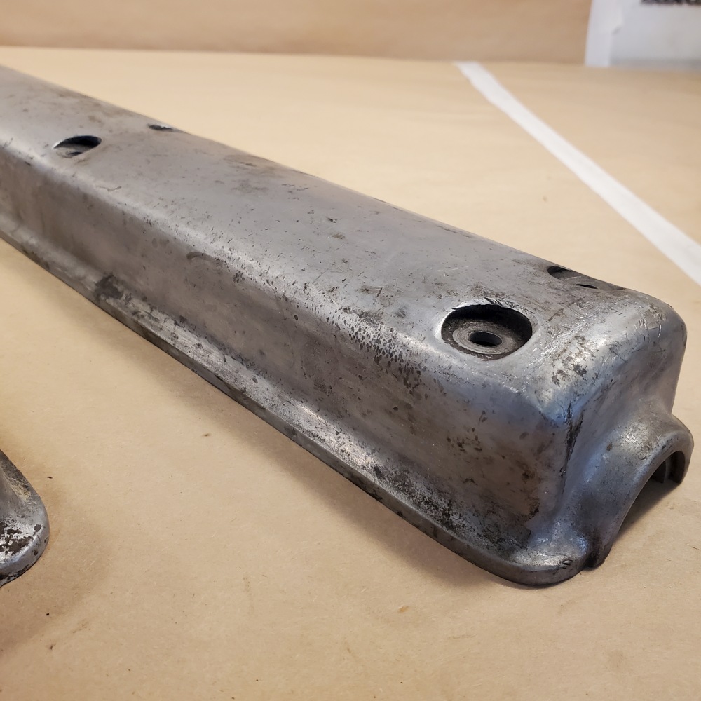 Jaguar XK140 Aluminum Cam Covers Valve Covers Left Right LH RH Pair ...