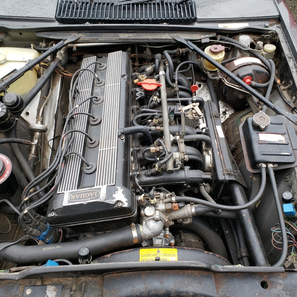 1986 Jaguar XJSC Targa Top 3.6L AJ6 Engine w Manual Getrag 265 5-Speed ...