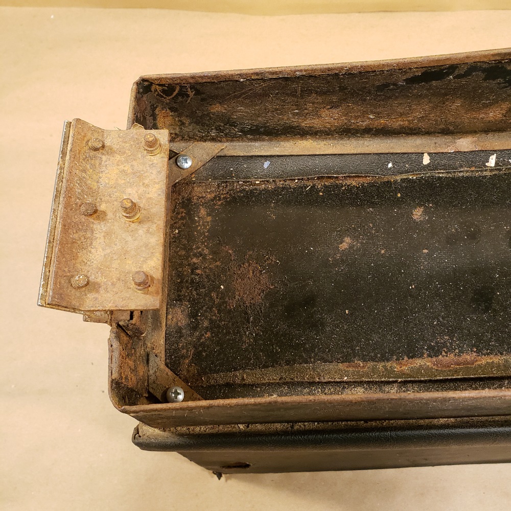 Jaguar XKE E-Type SII 4.2 FHC Center Console Finisher Panel w Cubby Box ...