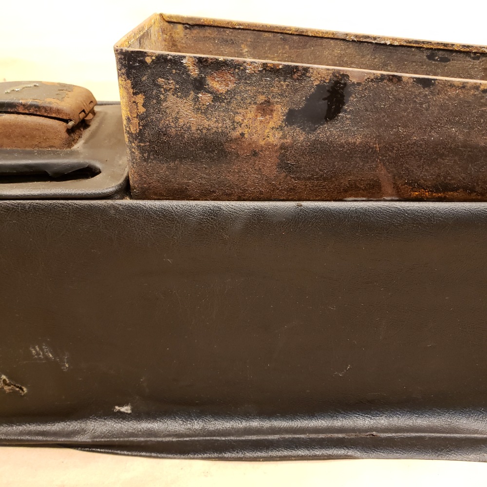 Jaguar XKE E-Type SII 4.2 FHC Center Console Finisher Panel w Cubby Box ...