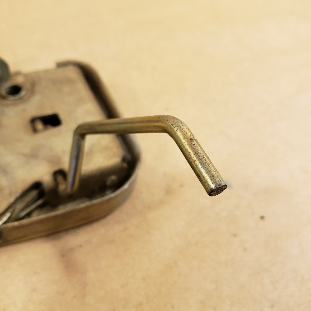 Original 1965-1967 MG MGB RH Right Side Door Lock Mechanism AHH7451 ...